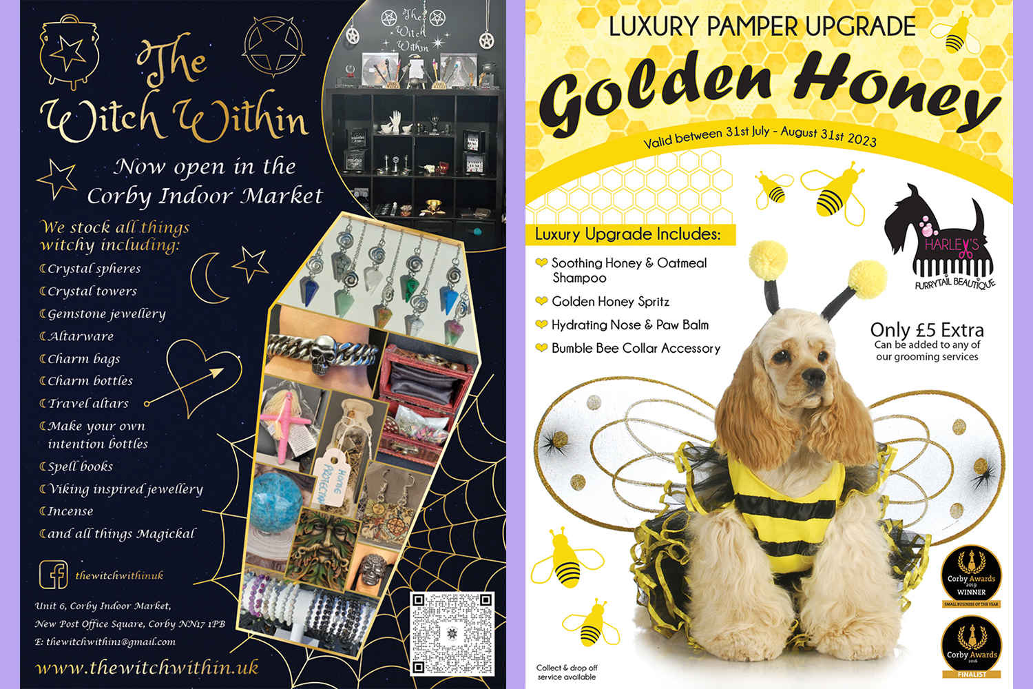 Witch within and harley honey poster – Sara Tyler Reese Portfolio